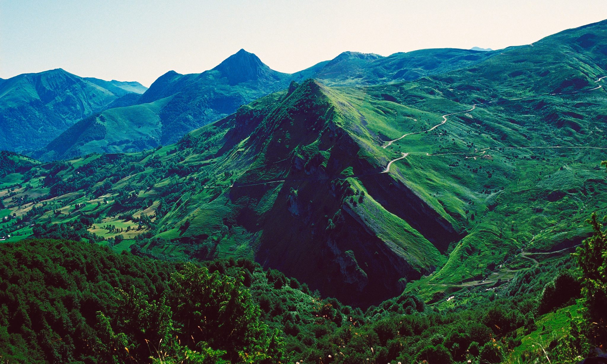 Spaghetti Roads in the Pyrenees - Beth Schneider Photography